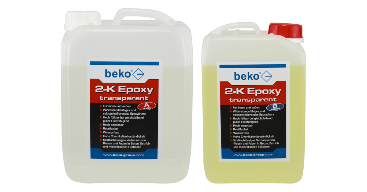 2-K Epoxy transparent